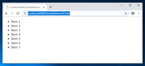 Jquery Ui を利用してドラッグで項目の順番の並べ替えができるリストを作成する Jquery Javascript