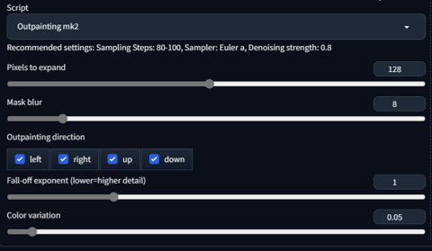 見切れた部分の画像を生成する - Poor Man's Outpainting, Outpainting mk2 による画像の生成 - Stable Diffusion Tips | iPentec