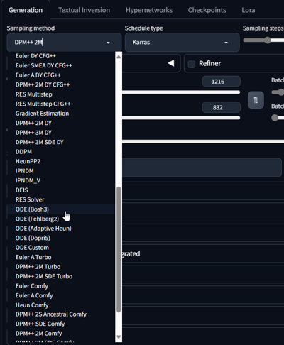 ODE Solver を利用して画像を生成する - Stable Diffusion Tips | iPentec
