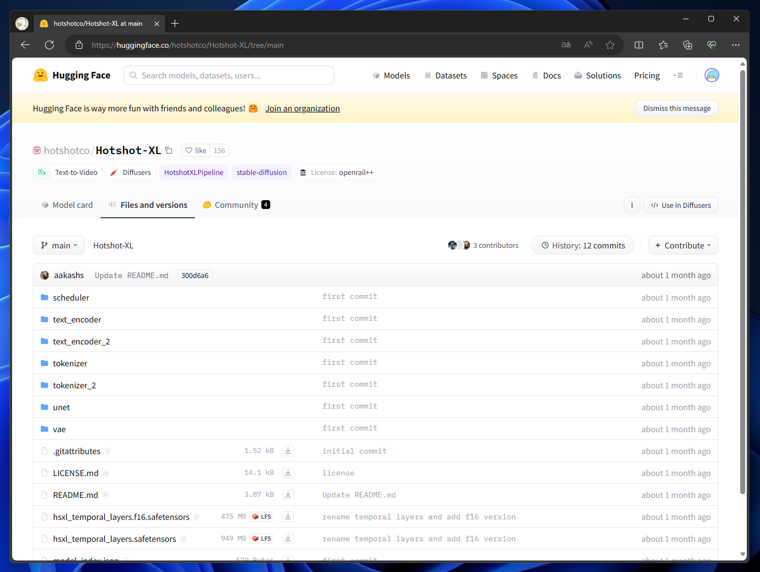 AnimateDiff のインストール - Stable Diffusion Tips | iPentec