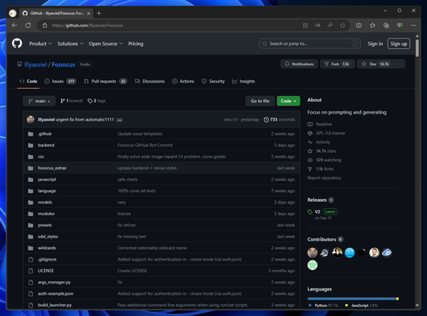 Fooocus のインストール - Stable Diffusion Tips | iPentec