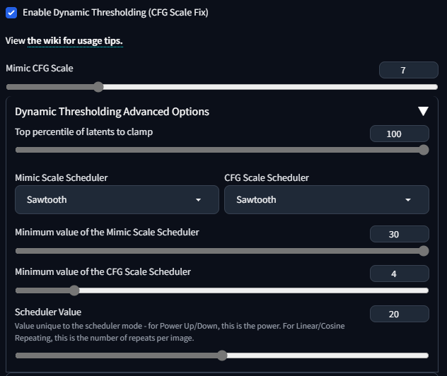 sd-dynamic-thresholding (CFG Scale Fix) をインストールする - Stable Diffusion Tips | iPentec