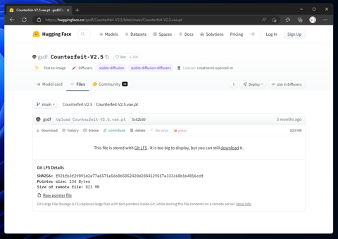 Stable Diffusion 1.5 のカスタムモデルをインストールして画像生成する (Counterfeit-V3.0 のインストール) - Stable Diffusion Tips ...