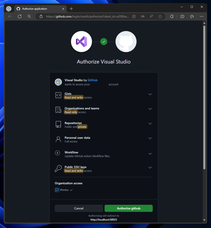 Visual StudioでGitHub Copilotを利用できるようにGitHubアカウントを追加する (GitHub Copilot 機能のインストール) - Visual Studio ...